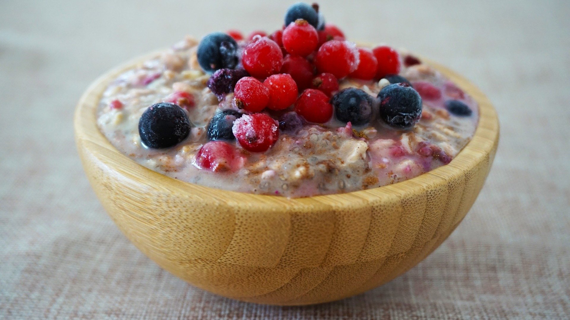Porridge mit Zimt